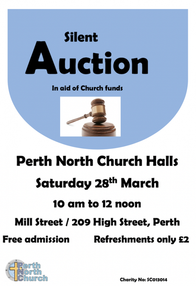 Silent Auction for North Church Funds | Perth Action of Churches Together